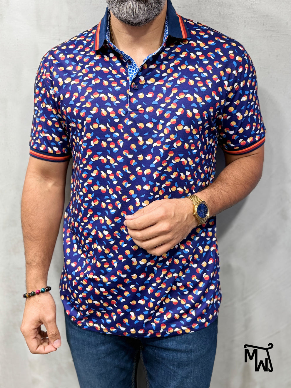 Camisa Polo- “Live in Color” (Normal Fit) – MW Closet PR